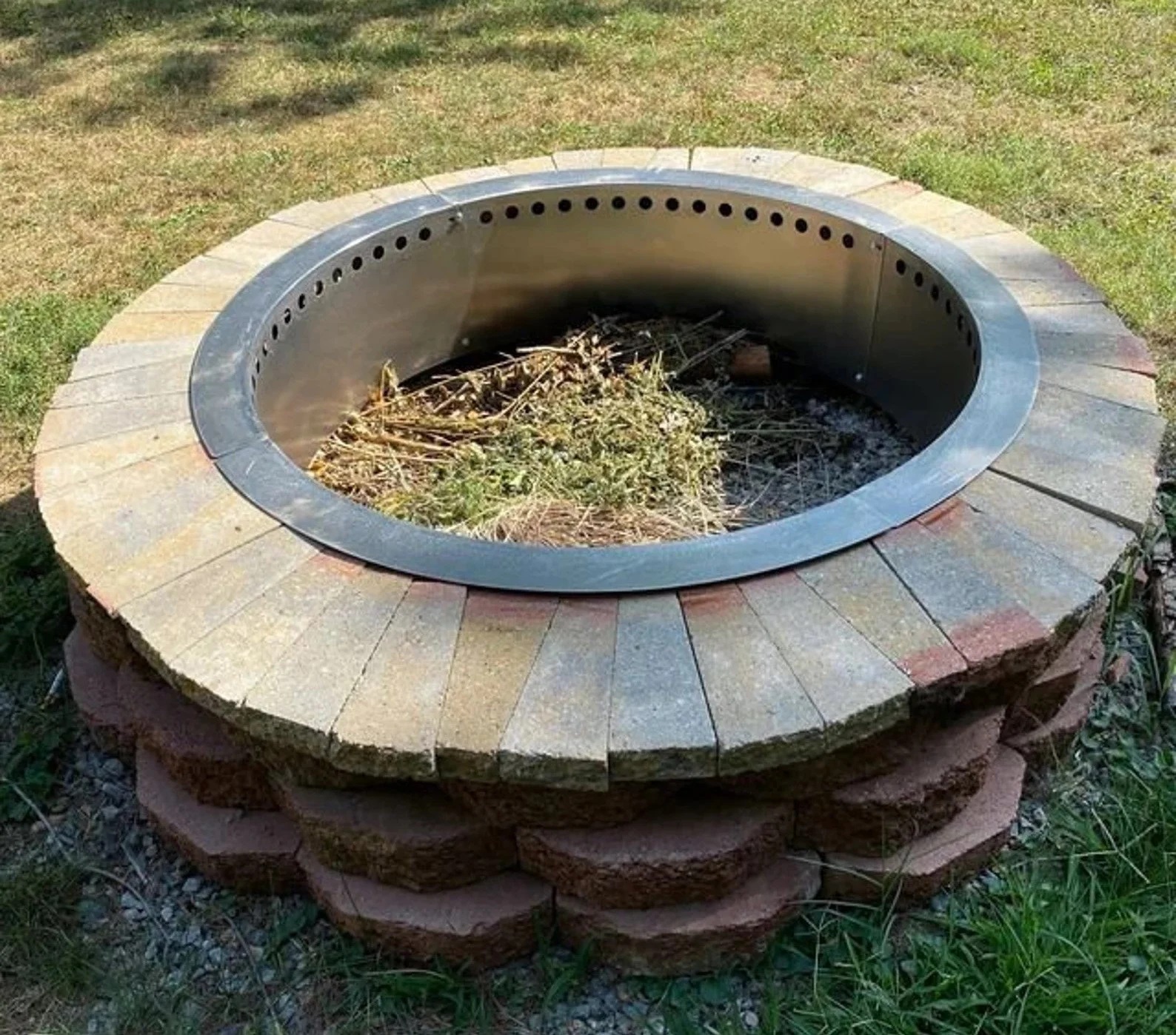 Fire Pit Liner Ring - Garden The Earth
